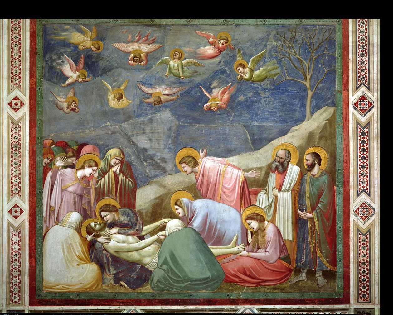 Die Beweinung Christi, ca. 1305 von Giotto di Bondone